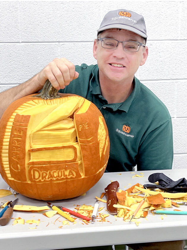 A library book pumpkin | News, Sports, Jobs - The Herald Star